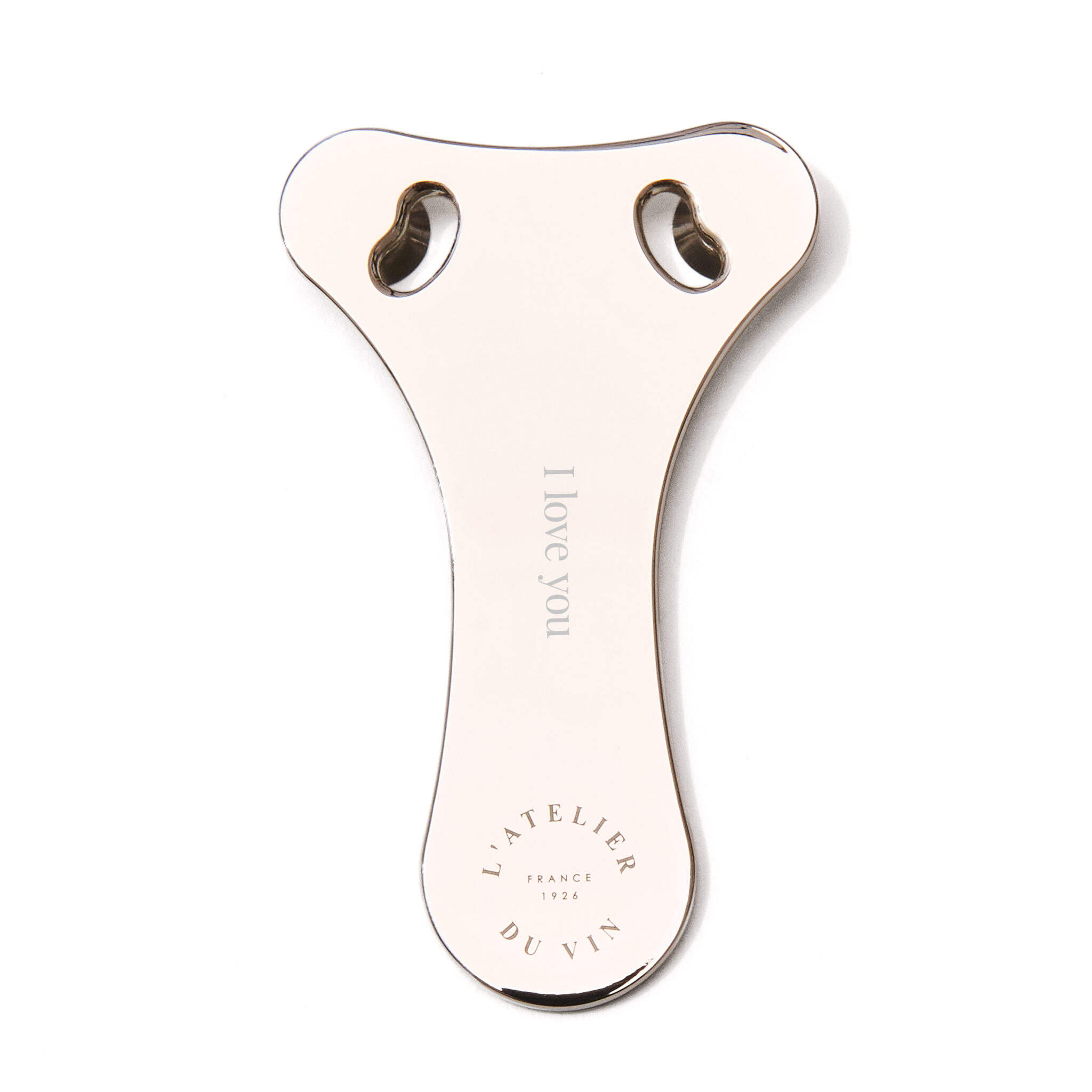 Chromed metal Foil Cutter for any bottle of wine| L’Atelier du Vin